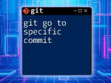 Git Push Specific Commit A Quick Guide To Version Control