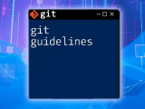 Mastering Git Gui Quick Commands For Efficiency