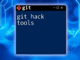 Mastering Git Diff Tools A Quick Guide