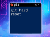 Mastering Git Hard Reset A Quick Guide