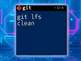 Mastering Git Lfs Pull Your Quick Learning Guide