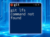 Bash Git Command Not Found Quick Fixes And Tips