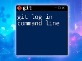 Mastering Git Commit From Command Line A Quick Guide