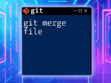 Git Merge Tutorial Seamlessly Combine Your Code Changes