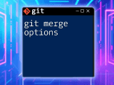 Mastering Git Push Options A Quick Guide