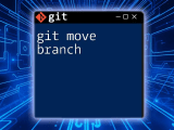 Mastering Git Move Folder A Quick Guide