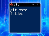 Git Remove Folder From Tracking A Quick Guide
