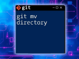 Mastering Git Mv A Simple Guide To Renaming Files In Git