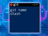 Mastering Git Diff Stash For Effortless Code Management