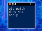 Understanding Git Patch Does Not Apply Errors