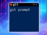 Mastering The Git Bash Prompt A Quick Guide