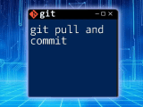 Mastering Git Pull All Your Quick Command Guide