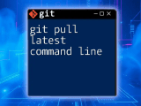 Mastering Git Pull Latest Command Line Made Simple