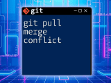 Navigating Git Pull Merge Conflicts Effortlessly