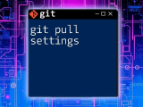 Mastering Git Pull Options A Quick Guide