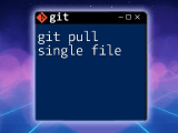 Mastering Git Pull Options A Quick Guide