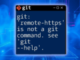 Understanding Remote Codecommit In Git Commands