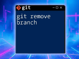 Mastering Git Remote Branches In A Nutshell