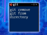 How To Git Remove Git From Directory In Simple Steps