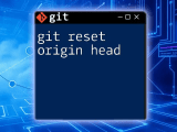 Git Set Upstream To Origin A Quick How To Guide