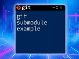 Mastering Git Submodule Sync A Simple Guide