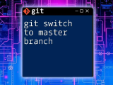 Mastering Git Switch C Create Branches With Ease