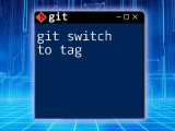 Git Switch To Commit A Quick Guide