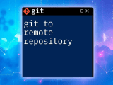 Mastering Git How To Pull A Remote Repository Effortlessly
