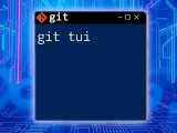 Mastering Git Gui Quick Commands For Efficiency
