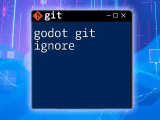 Mastering Python Git Ignore Commands Effortlessly