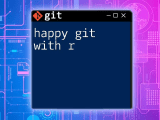 Happy Git With R Mastering Commands In Minutes