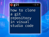 How To Clone Git Repository In Visual Studio Simply