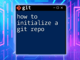 How To Initialize A Git Repo A Simple Guide