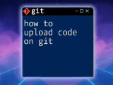 Upload Project To Git A Simple Step By Step Guide