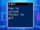 Upload Project To Git A Simple Step By Step Guide