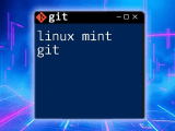 Mastering Linux Git Gui A Quick Guide For Beginners
