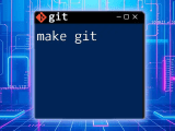 Mastering Token Git A Quick Guide To Command Efficiency