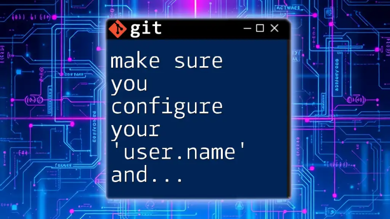 Make Sure You Configure Your User Name And User Email In Git - Premium Mountain Art Gallery - Retina