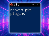 Mastering Nvim Git Quick Commands For Efficient Workflow