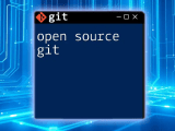Is Git Open Source Unpacking Its Core Philosophy