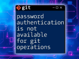 Mastering Git Authentication In Just A Few Steps