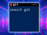 Xkcd Git A Witty Guide To Mastering Git Commands