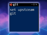 Set User In Git A Quick Guide To Get Started