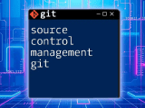 Mastering Version Control With Git In Minutes