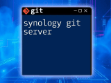Mastering Git Server A Quick Guide For Beginners
