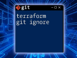Mastering Python Git Ignore Commands Effortlessly