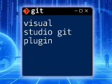 Visual Studio Code With Git Mastering The Basics
