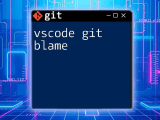 Mastering Vscode Git Quick Command Guide For Beginners