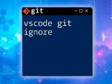 Visual Studio Code With Git Mastering The Basics