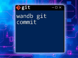 Mastering Dbt Git Commands A Quick Guide